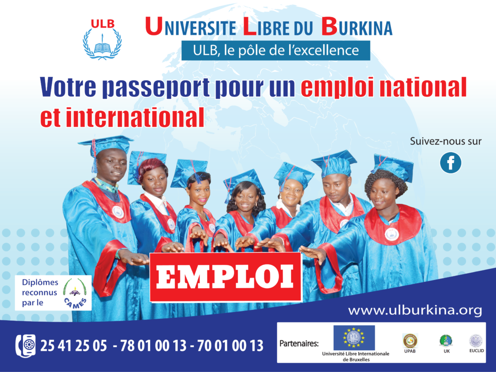 Affiche Grand Format ULB 4x3m - EMPRINT BURKINA
